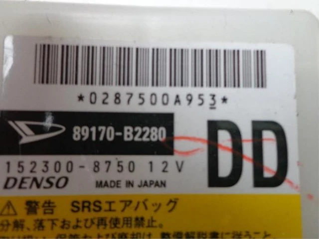 89170B2280 STEUERGERÄT AIRBAG DAIHATSU Cuore VI (L251) P4057514 EUR 150 ...