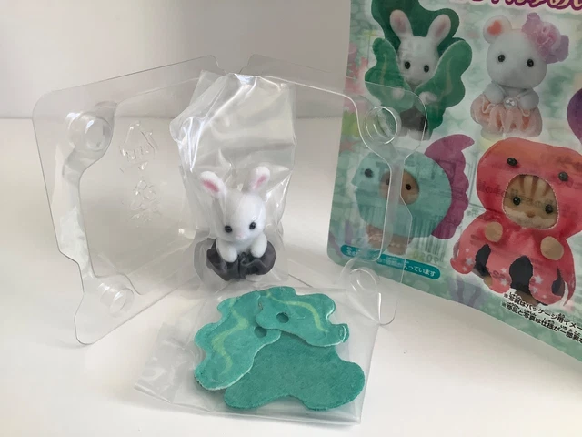 SYLVANIAN FAMILIES DREAMY Marine Blind Bag Snow Warren Baby in Seaweed ...