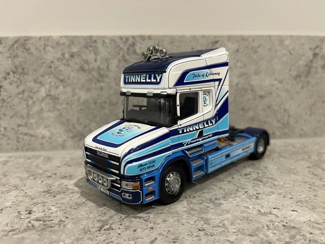 CORGI - SCANIA T Cab Tractor Unit - Tinnelly - CC12805 - 1:50 Scale ...