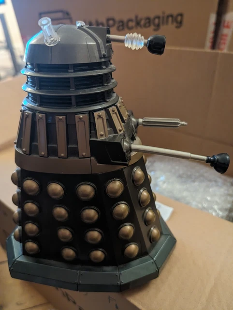 WESCO BBC DR/DOCTOR WHO DALEK TALKING ALARM CLOCK 9 INCHES TALL Spares ...