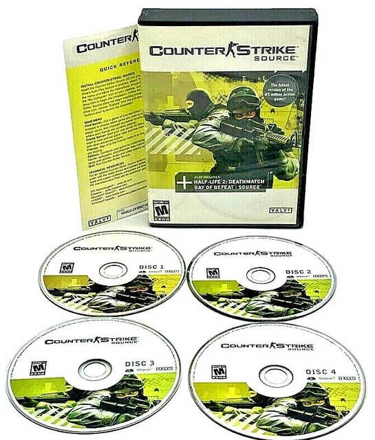 PC COUNTER-STRIKE: SOURCE + Half-Life 2: Deathmatch/Day of Defeat: Source W/Key $39.97 - PicClick CA