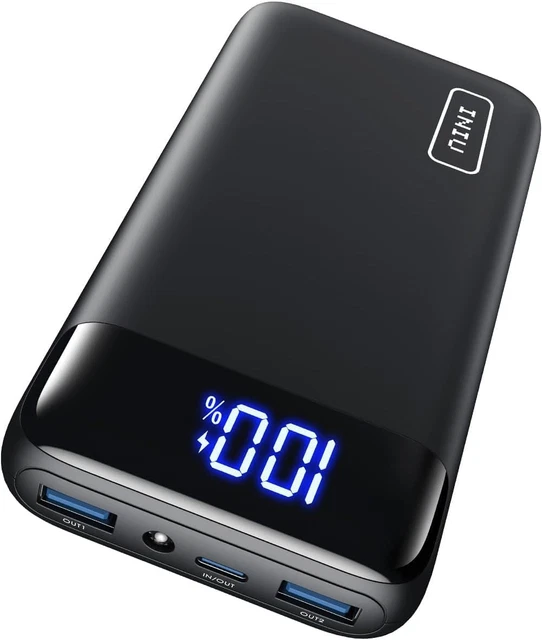 INIU POWER BANK, 20000Mah 22.5W Klein Schnellladefunktion Powerbank 1 ...