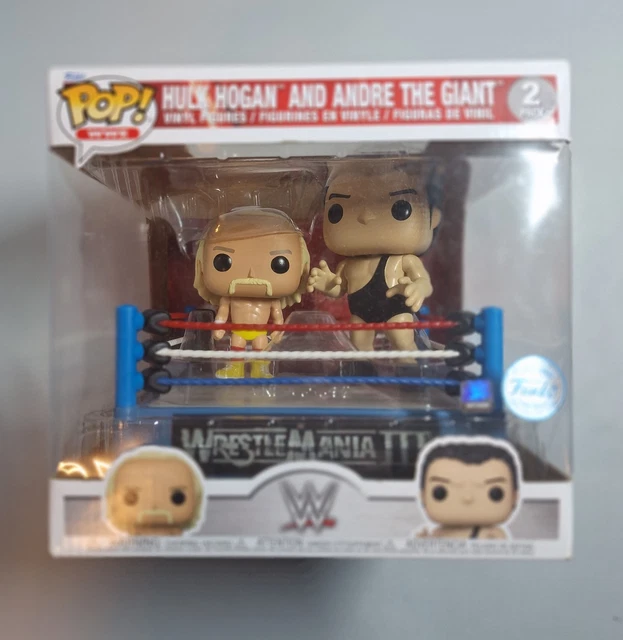 WWE 2-PACK: HULK Hogan and Andre The Giant Special Edition - Funko Pop ...
