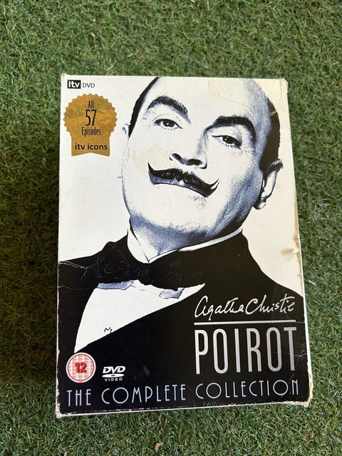 AGATHA CHRISTIE POIROT The Complete Collection DVD 24 Discs 57 Episodes ...