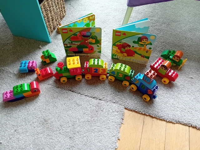 LEGO DUPLO NUMBER Train And Books Early Years £4.99 - PicClick UK