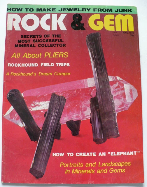 ROCK & GEM MAGAZINE June 1972 ROCKHOUND AND LAPIDARY £12.18 - PicClick UK