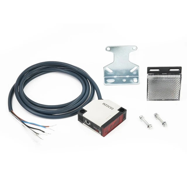 CAPTEUR INTERRUPTEUR SPÉCULAIRE W/ Vis 3A 5x5x2cm Dc 10-24V E3JK-R4M1 ...