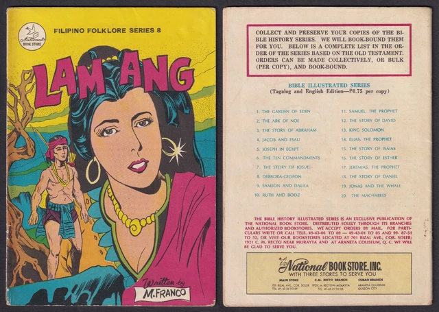 PHILIPPINES NATIONAL FILIPINO Folklore Series Komiks LAM ANG Comics EUR ...