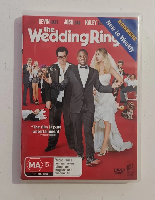 THE WEDDING RINGER DVD R4 GC Ex-rental Comedy Kevin Hart Josh Gad Free ...