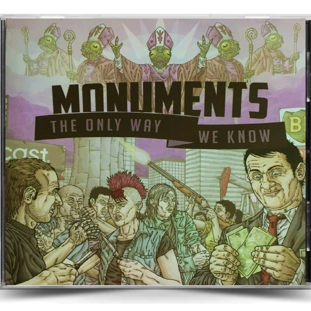 MONUMENTS THE ONLY Way We Know CD Brand New And Sealed Free Post $22.95 ...