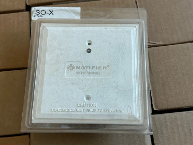 *NIB* *NEW* NOTIFIER ISO-X Fire Alarm Fault Isolator Module £28.28 ...