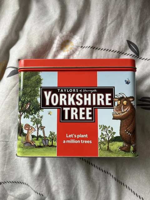 TAYLORS OF HARROGATE Yorkshire Tea Tin Empty Gruffalo Tin £1.13 ...