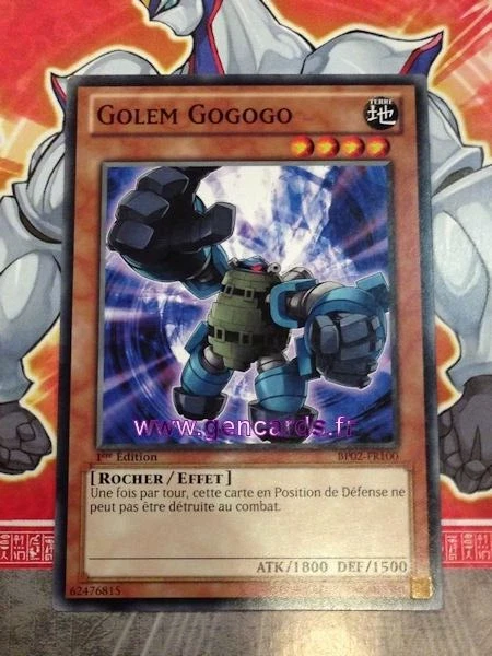 YU-GI-OH! - 40 Cartes Gogogo, Golem, Landrobe, Goliath, Maître, Gardien ...