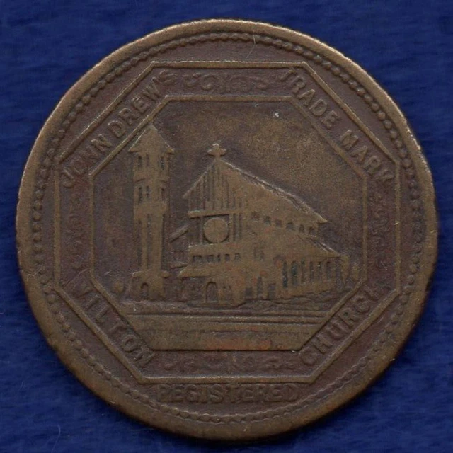 WILTSHIRE, WILTON, JOHN Drew Farthing Dividend Token (Ref. d1166) £10. ...