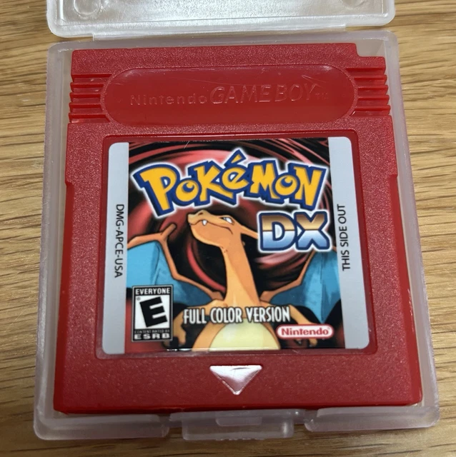 NINTENDO GAMEBOY COLOUR GBC Game - Pokemon Red DX - Full Color Version ...