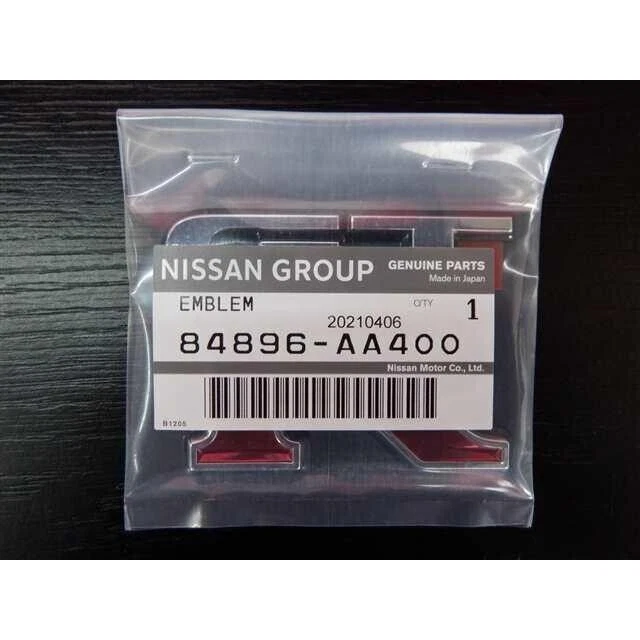 NISSAN GENUINE SKYLINE R34 GT-R BNR34 V Spec M Spec V Spec Rear Emblem ...