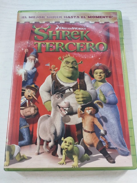 SHREK DRITTES DREAMWORKS - DVD Spanish English Region 2 Am EUR 22,64 ...