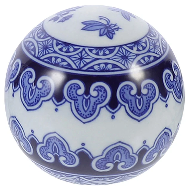 AQUARIUM CERAMIC BALL Water Floating Ceramic Ball Chinese Style Fish ...