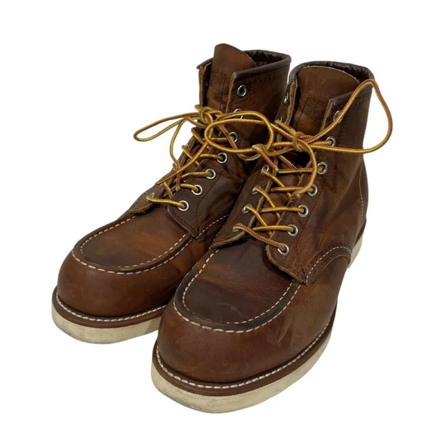 RED WING BOOTS 8876 6-inch Classic Moc US:8.5E Leather Brown 041920d £ ...