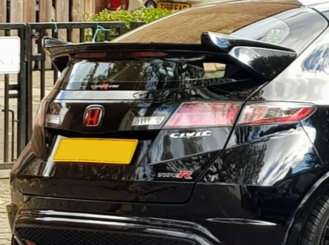 HONDA CIVIC SEEKER style spoiler - Fibre Glass FN2 07-11 Type R rear ...