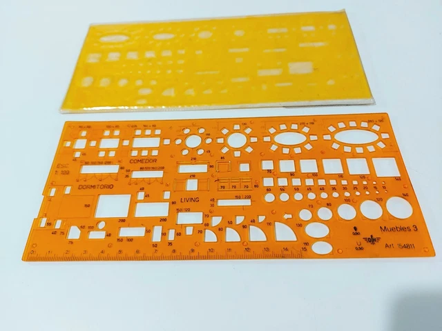 VINTAGE STANDARDGRAPH DRAWING Lettering Numbering Stencil Template ...