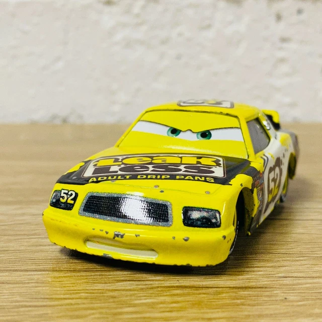 DISNEY PIXAR DIECAST Cars Claude Scruggs Leak-Less 52 Intense Face £10. ...