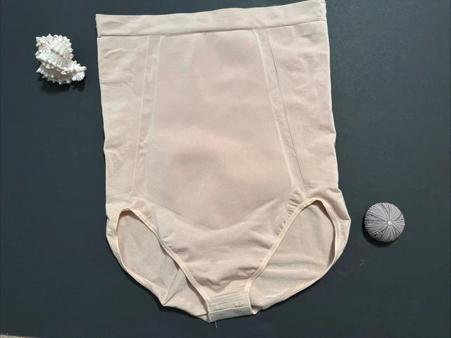 Brand New 68 Spanx Oncore Hi Waist Shaping Briefs In Nude Beige