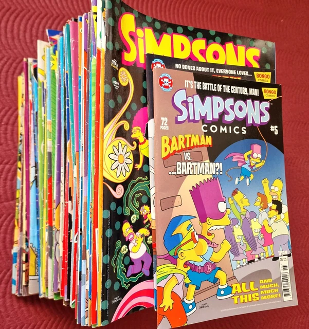 SIMPSONS BONGO TITAN comics x 69 bundle. £67.00 - PicClick UK