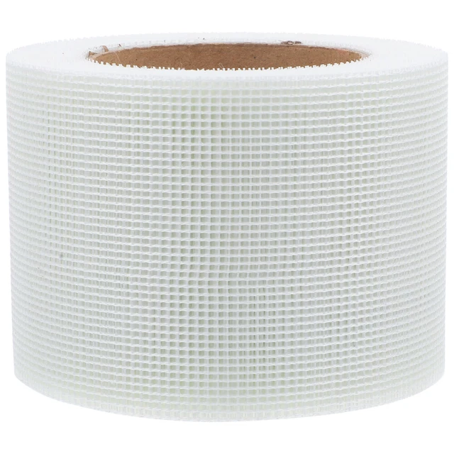 FABRIC ADHESIVE TAPE Drywall Caulk Fiberglass Grid Cloth Mesh Belt $26. ...