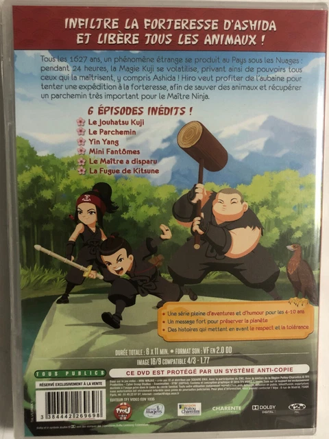 MINI NINJAS A L'Assaut de la Forteresse D'Ashida dvd Neuf Sous Blister ...