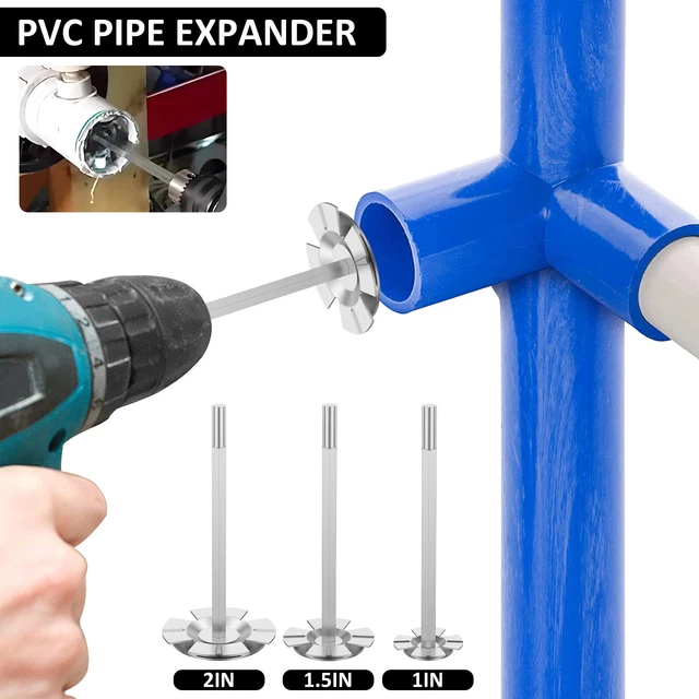 PVC FITTING SOCKET Saver 1/1.5/2inch PVC Pipe Reamer Cutter Tool ...