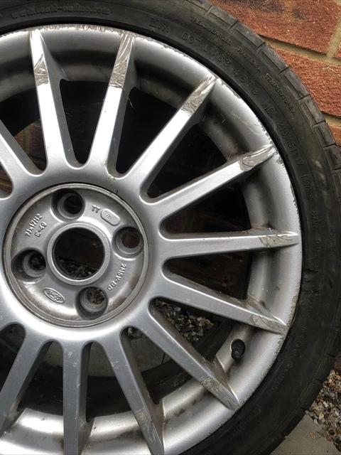 GENUINE MK1 FORD Focus St170 17 Inch Alloy Wheel 15 Spoke Silver 2001 ...