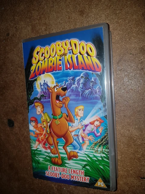 SCOOBY DOO ON Zombie Island cert pg (VHS 1999) video New Sealed £7.99 ...