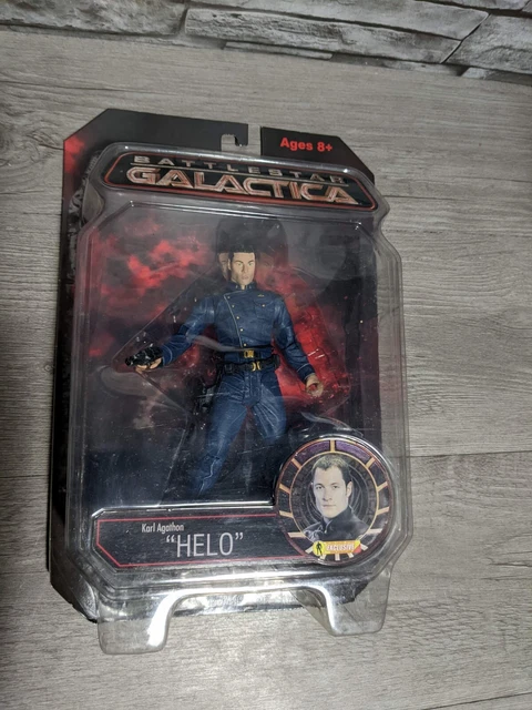 DIAMOND SELECT BATTLESTAR Galactica Karl Agathon Helo in Uniform Action ...