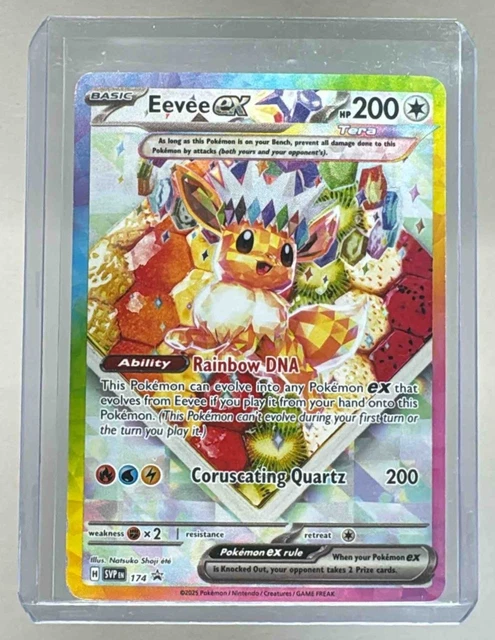 EEVEE EX 2025 Pokemon SV Prismatic Evolutions - PRE EN #174 Promo £0.74 ...