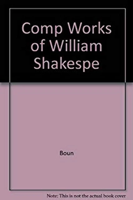 KOMPLETTE WERKE VON William Shakespeare Gebunden EUR 5,71 - PicClick DE