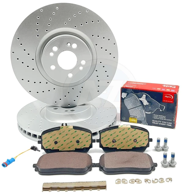 FOR MERCEDES GLE GLS V167 C167 X167 FRONT BRAKE DISCS PADS WEAR SENSOR 375mm £299.99 - PicClick UK
