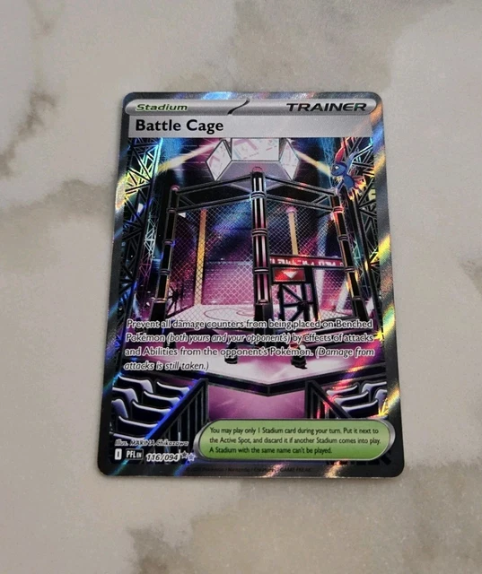 POKÉMON TCG: PHANTASMAL Flames - Battle Cage (116/094) Full Art Ultra ...