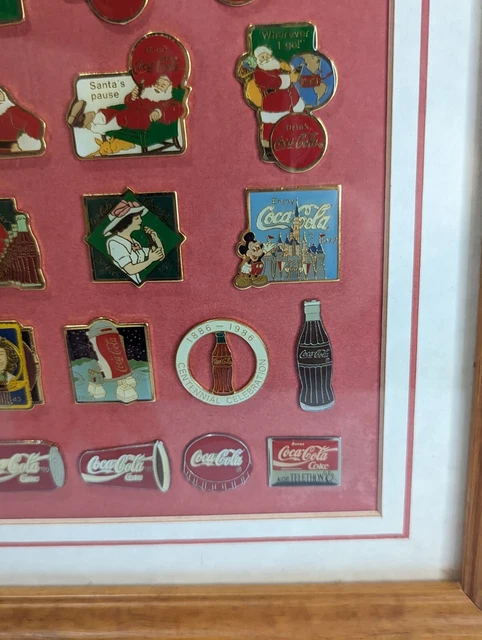 VINTAGE COCA COLA pin collection x 17 Disney-Starwars-christmas Rare ...