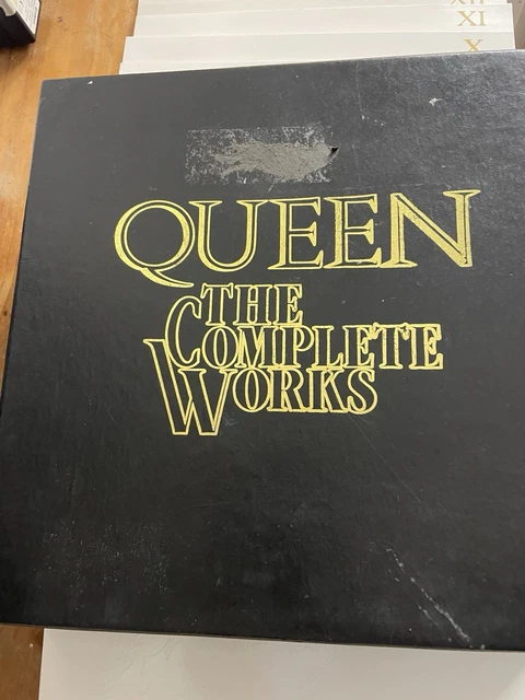 QUEEN COMPLETE WORKS box set £106.08 - PicClick UK