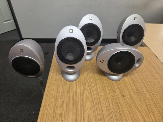 KEF HTS 2001 Satellite Speaker Set PSW 2000 Subwoofer £52.70 - PicClick UK