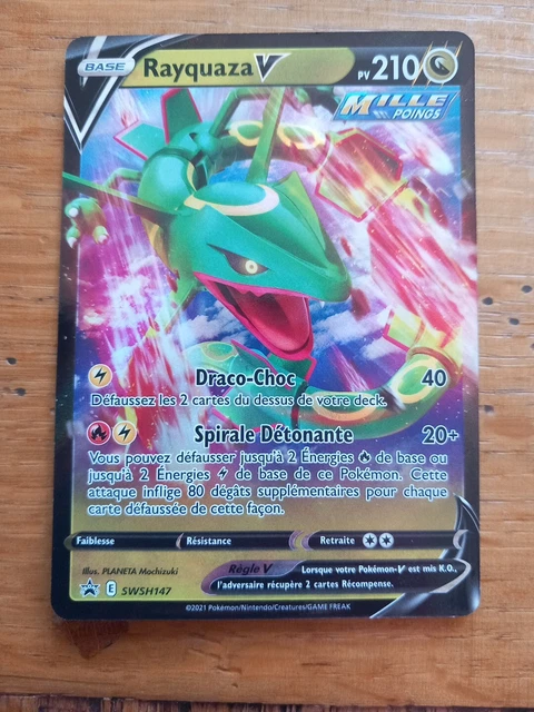 CARTE POKEMON RAYQUAZA V SWSH147 EUR 10,00 - PicClick FR