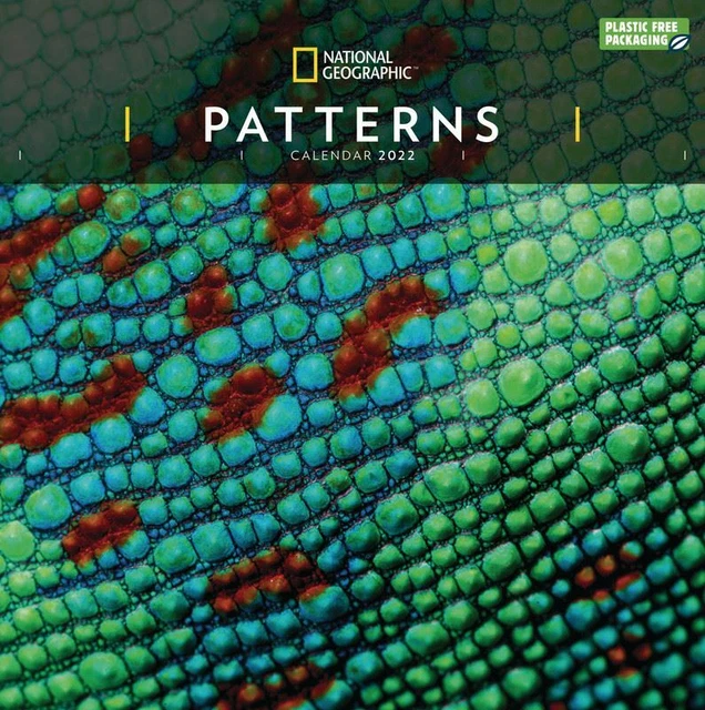 NATIONAL GEOGRAPHIC PATTERNS Wall Calendar 2022 (PFP) £11.49 - PicClick UK