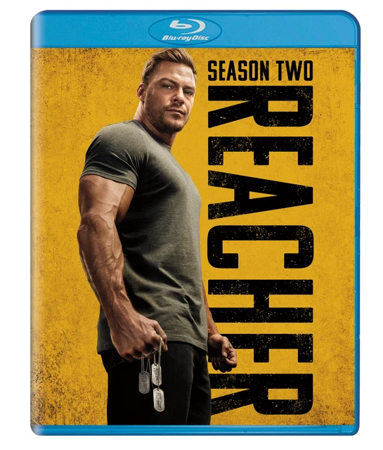 REACHER: SEASON TWO (Blu-ray) Alan Ritchson Maria Sten Serinda Swan (US ...