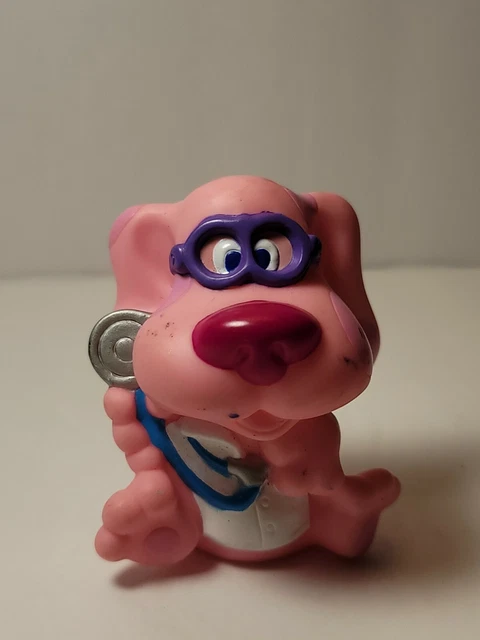 BLUES CLUES CAKE Topper Play Or Display Figure Magenta Dog Doctor's ...