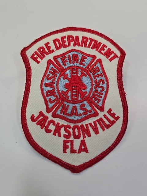 NAVAL AIR STATION Jacksonville Fire Department Florida Patch $12.43 ...