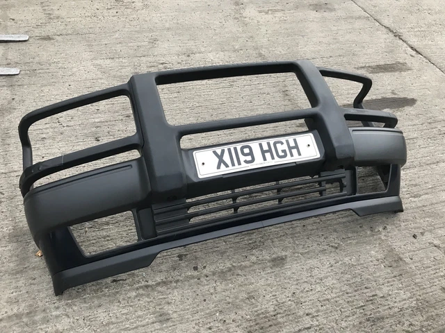 RANGE ROVER P38 Standard Front Bumper With Full Bullbar Bull Bar Nudge ...
