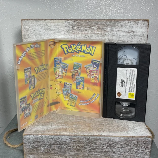 POKÉMON 2 (VHS Tape, 2000,) Die Macht Des Einzelnen Deutsch / German NO ...