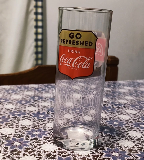 COCA-COLA SET OF 5 Glasses, Edition: Go Refreshed + 1 Refresh Break ...