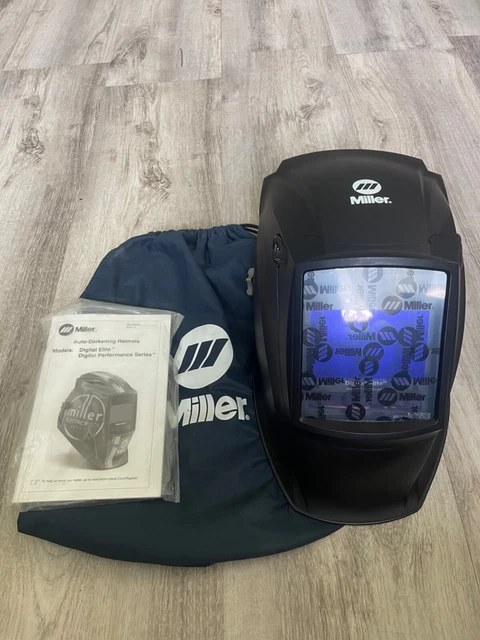MILLER 281000 DIGITAL Elite Welding Helmet with Clearlight Lens - Black ...